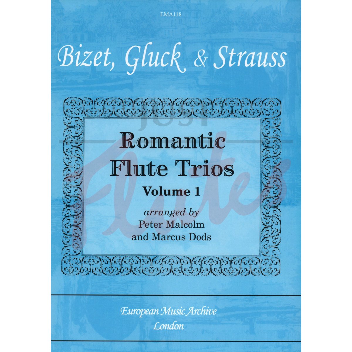 Romantic Flute Trios for Three Flutes, Volume 1 - Compilation. Just Flutes