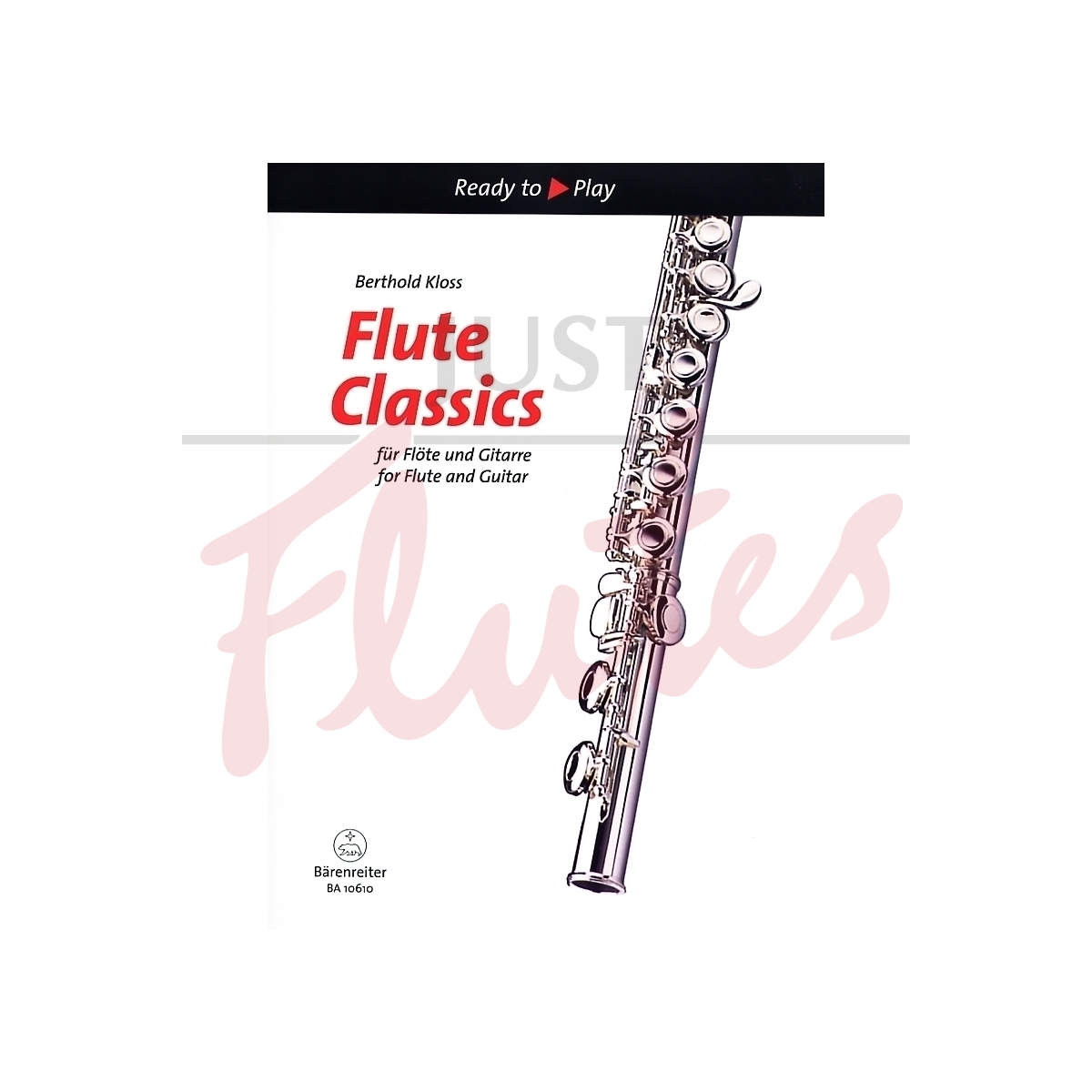 Flute Classics for Flute & Guitar [Part(s) only] - Compilation. Just Flutes