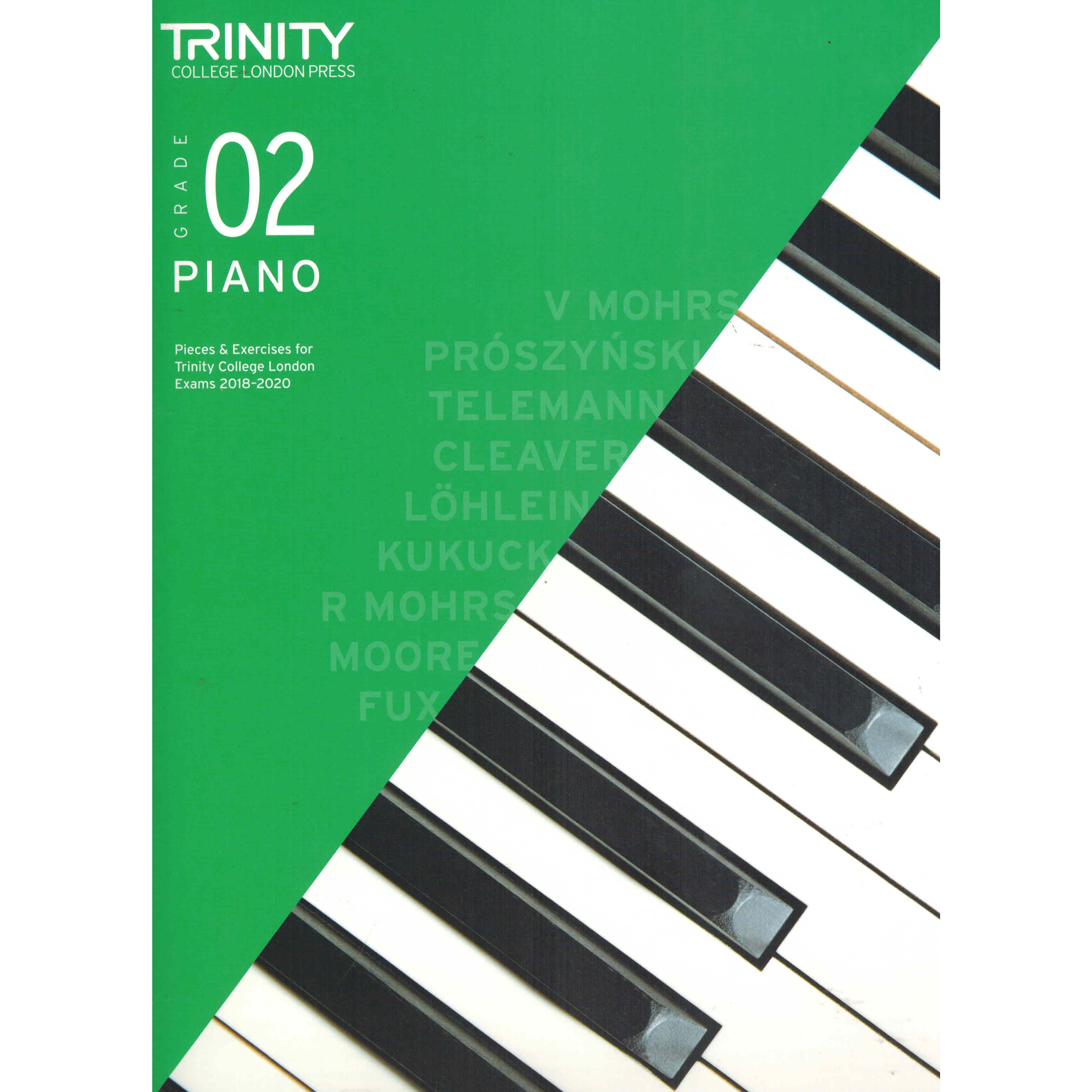 Trinity Piano Exam Pieces 2018 2020 Grade 2 Trinity College London